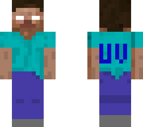 UV herobrine | Minecraft Skin