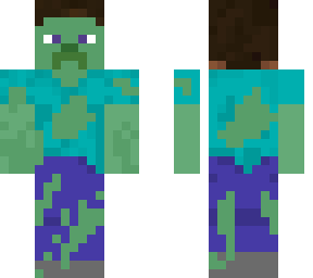 Zombie Steve | Minecraft Skin