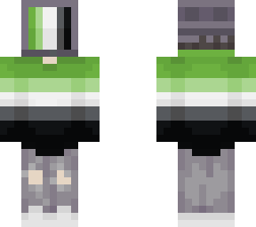 ~:Aromantic Tv Head:~ | Minecraft Skin