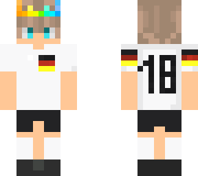1katsuro deutschland trikot | Minecraft Skin