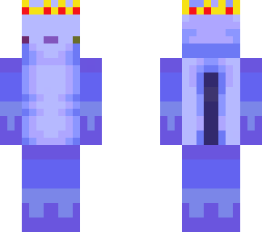 blue axolotl | Minecraft Skin