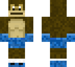 BLUE BOXING MONKEY | Minecraft Skin