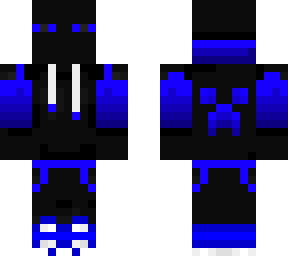 blue enderman hacker | Minecraft Skin