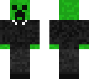 Creeper in Suit and Tie | Minecraft Skin