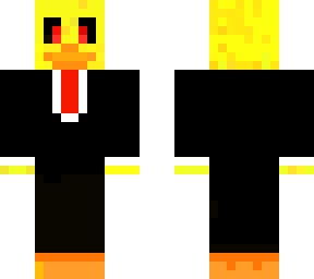 Evil Duck In Suit | Minecraft Skin