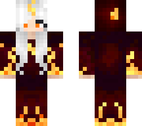 fire gal | Minecraft Skin