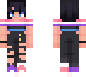 genderfluid | Minecraft Skin