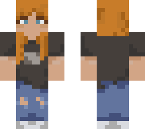 ginger girl | Minecraft Skin