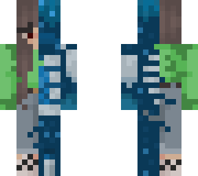 warden girl | Minecraft Skins