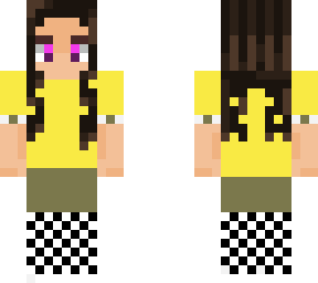 Jabri Crystal Girl Skin | Minecraft Skin