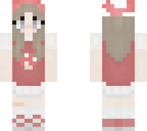 mushroom girl | Minecraft Skin