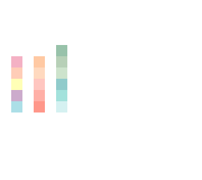 Pastel Color Palette | Minecraft Skin