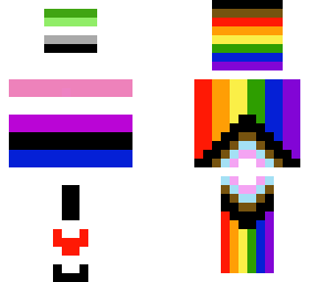 g a y pride | Minecraft Skins