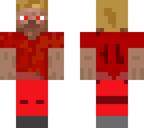 Red steve | Minecraft Skin