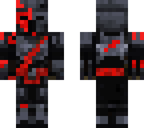 Redstone Knight V3 | Minecraft Skin