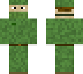 Army Officer 1 Gold patch | Minecraft Skin