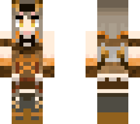 Athena Nightingale VTuber | Minecraft Skin