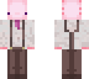 detective axo | Minecraft Skin