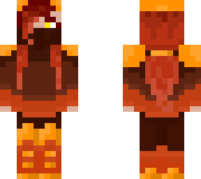 fiery queen | Minecraft Skin