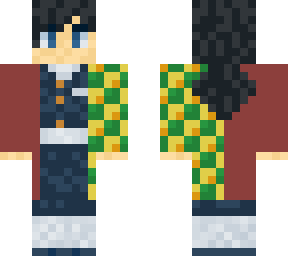 giyuu tomioka | Minecraft Skins