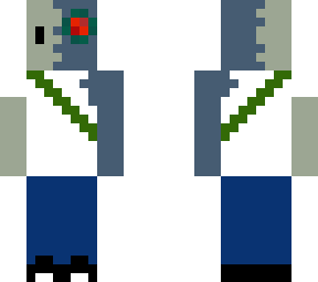 half robot | Minecraft Skins