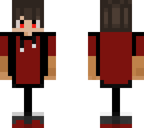 RED Eboy (Inspired by nohbajoah's technique | Minecraft Skin