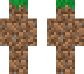 ~dirt block~ | Minecraft Skin