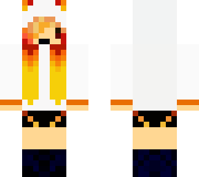 Blaze girl | Minecraft Skin