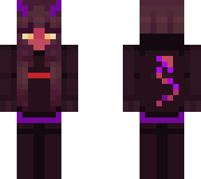 Demon girl skin | Minecraft Skin