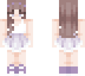 lavender fields ~ | Minecraft Skin
