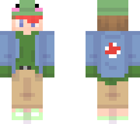 Nonbinary Cottagecore | Minecraft Skin