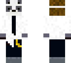 Panda mask | Minecraft Skin