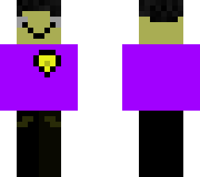 purple kid endo posesd | Minecraft Skin