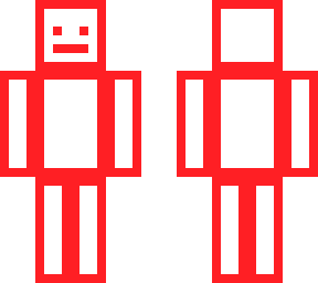 Red Outline | Minecraft Skin