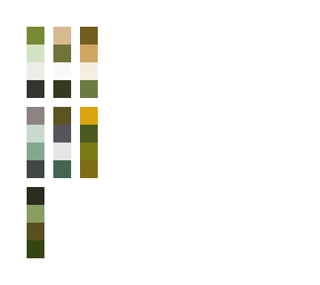 Swamp Color Palette | Minecraft Skin