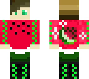 Watermelon Boy | Minecraft Skin