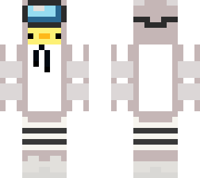 amogus duck white | Minecraft Skin