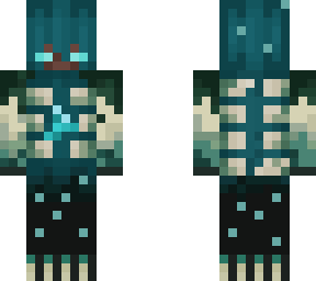 Warden Girl Minecraft Skins