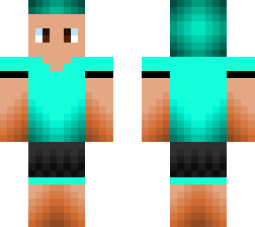 Cyan Boy | Minecraft Skin