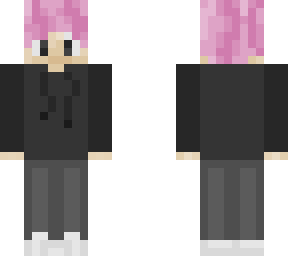 pink hair eboy | Minecraft Skin