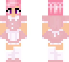 pink maid | Minecraft Skin