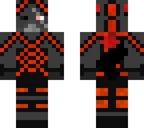 Blaze in Armor | Minecraft Skin
