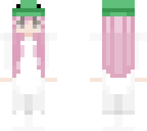 boomerna girl with pink hair | Minecraft Skin