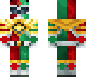 green power ranger | Minecraft Skins