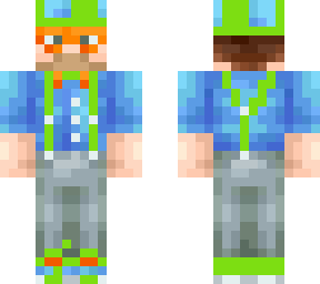 Blippi Minecraft Skins
