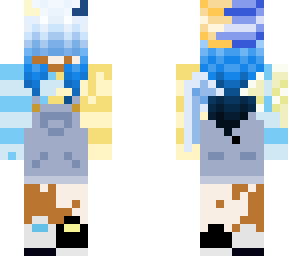 Half and Half Dragon | Minecraft Skin