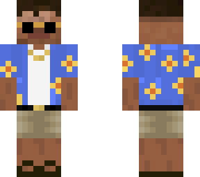 hawaiian steve | Minecraft Skins
