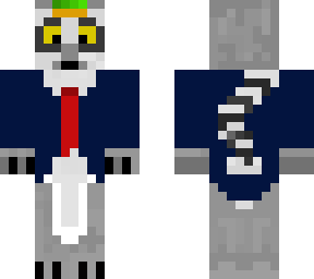 King Julian in suite | Minecraft Skin