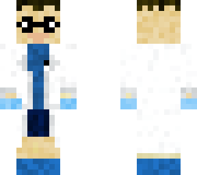 Lab Coat Neil | Minecraft Skin