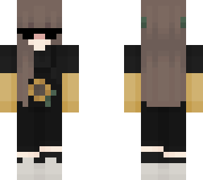 MLG Glasses girl | Minecraft Skin